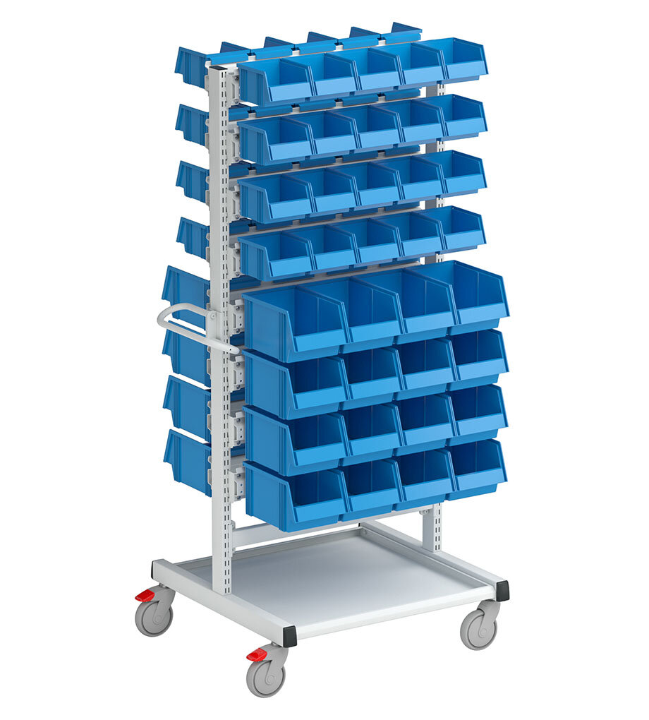 Stacking bin trolleys | Treston